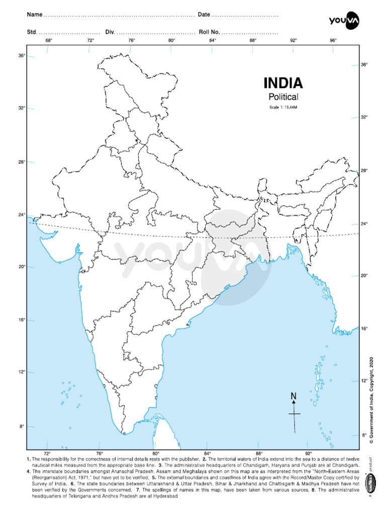 India Political Map | PDF