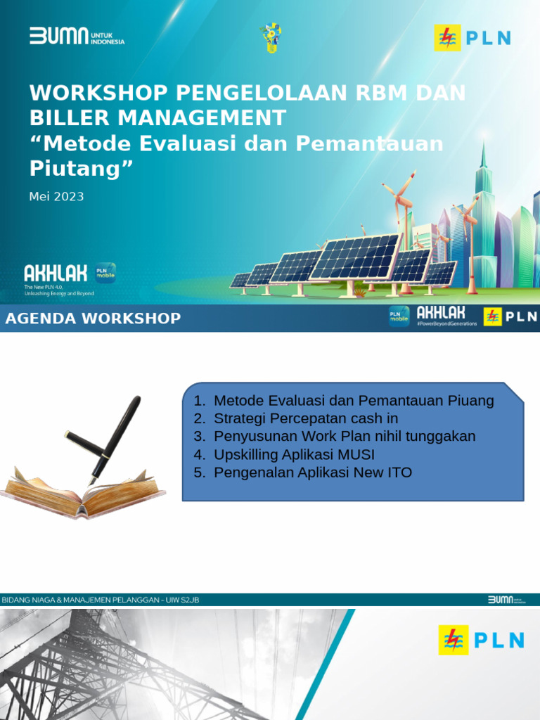 Workshop Pengelolaan Piutang dan Biller | PDF