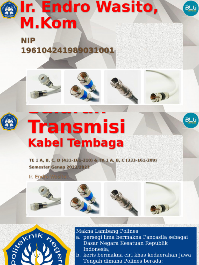 Makna Lambang Polines dan Data TIK 2023 | PDF