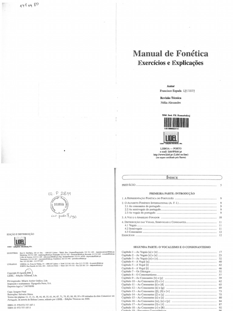 Manual De Fonetica Pdf