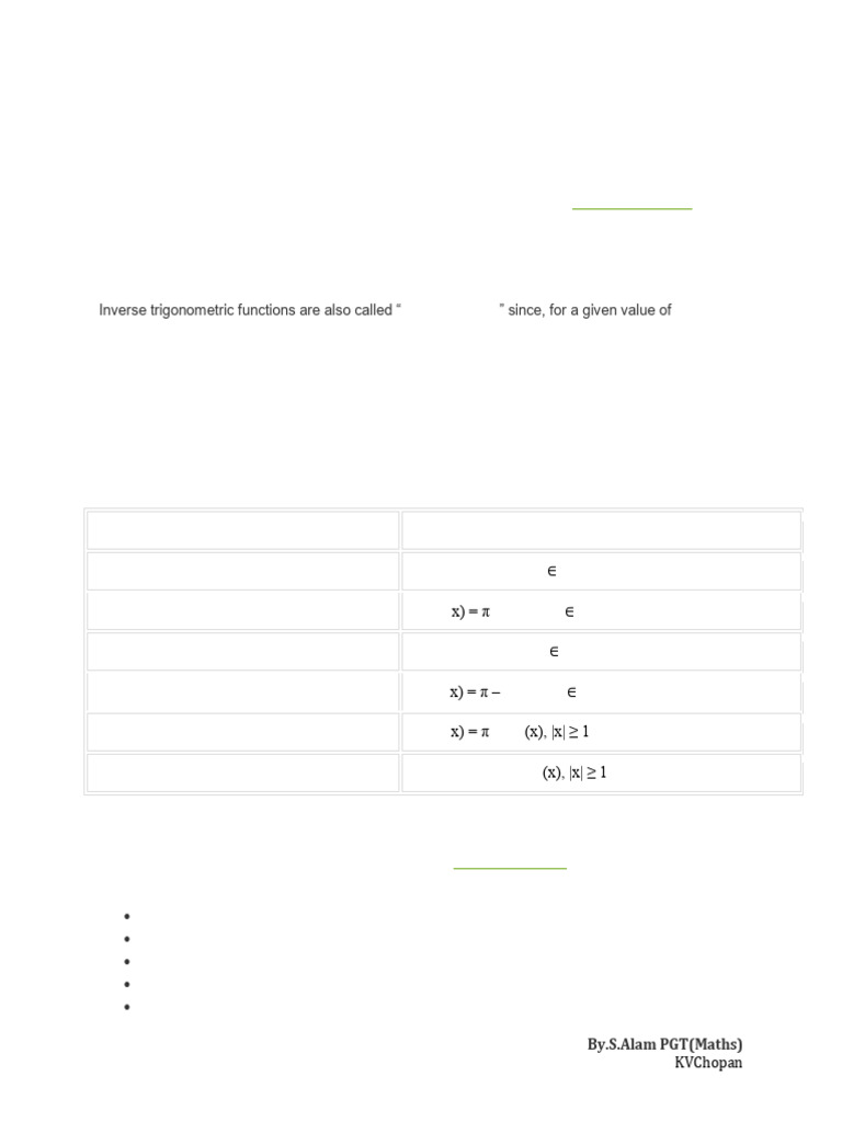 Trigonometry 1 Pdf Trigonometric Functions Trigonometry