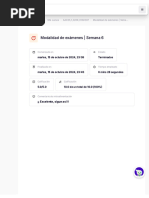 Evaluación e Indicadores Del Desempeño Examen Semana 6 | PDF