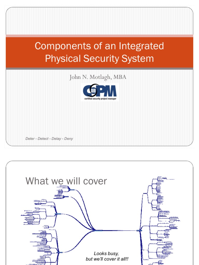 Integrated Physical Security | PDF | Closed Circuit Television | Access ...