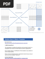 Hoshin Kanri Bowling Chart Template | PDF | Business