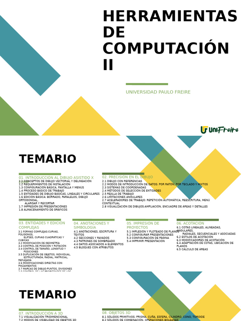 Herramientas de Computación II | PDF | Informática