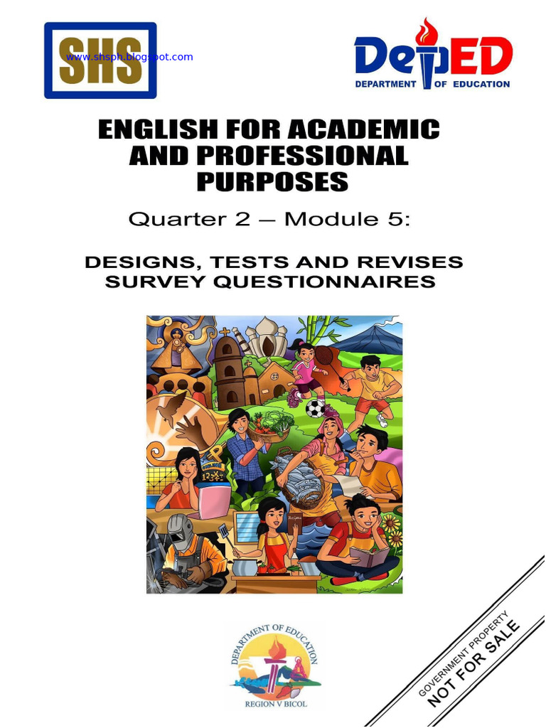 EAPP Q2 Module 5 1 | PDF | Questionnaire | Question