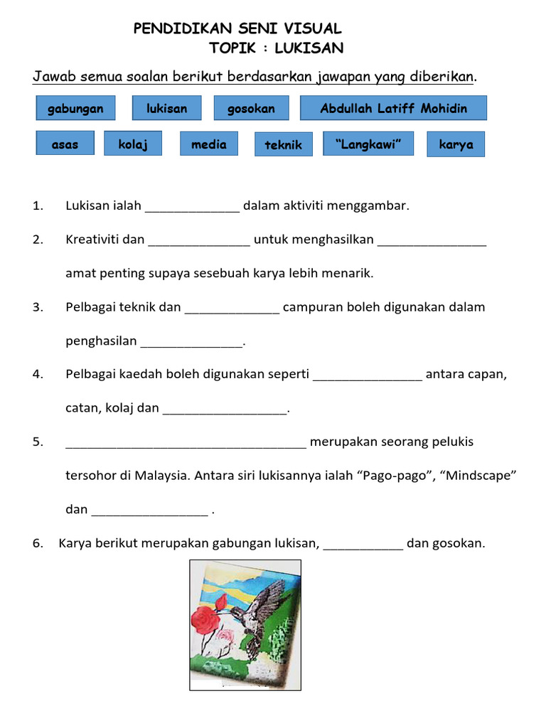 Lat PSV Lukisan | PDF