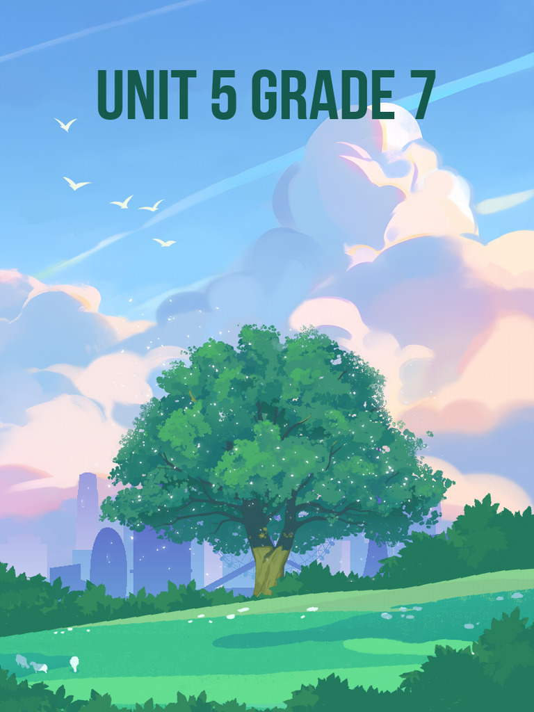 Unit 5 Grade7 | PDF