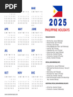 Philippine Flag Printable PDF | PDF