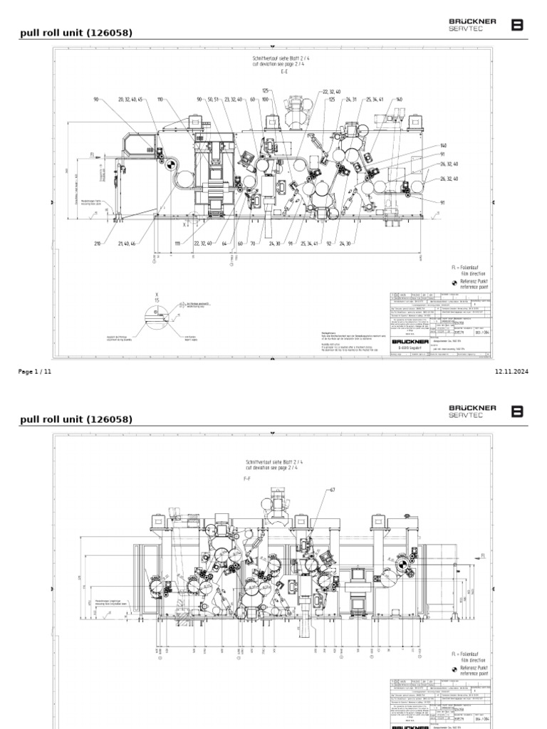Pull Roll Unit Components List | PDF | Mechanical Engineering ...