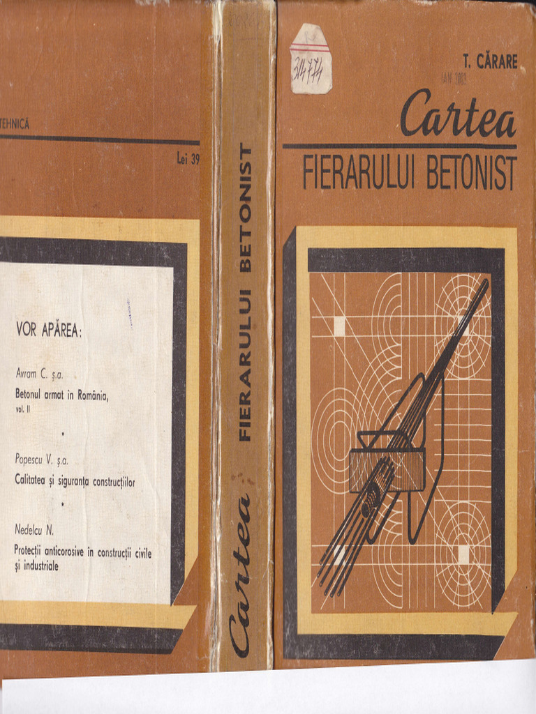 Cartea Fierarului Betonist - T. Carare | PDF