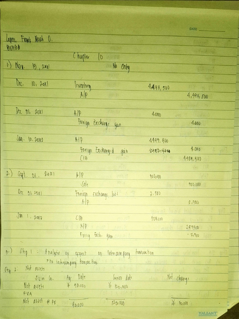 Assignment Chapter 10 - Lopez, Frank Noah O. | PDF