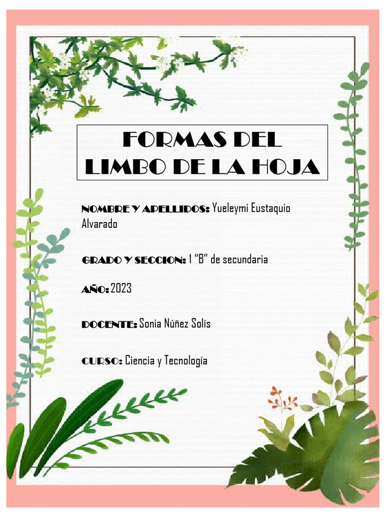 Caratula Cyt Corregido | PDF