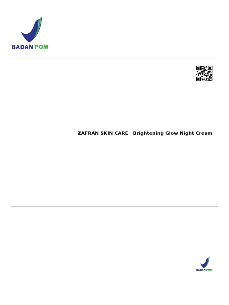Notifikasi Zafran Skin Care | PDF