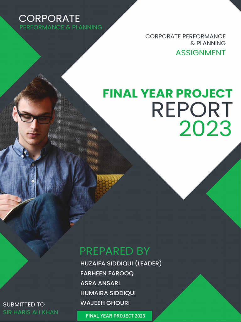Corporate Performance and Planning Final Year Report Huzaifa Siddiqui ...