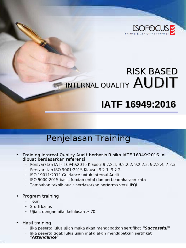 Internal Audit IATF 16949 | PDF