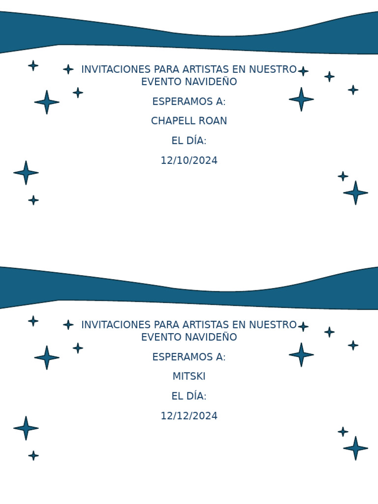 INVITACIONES | PDF