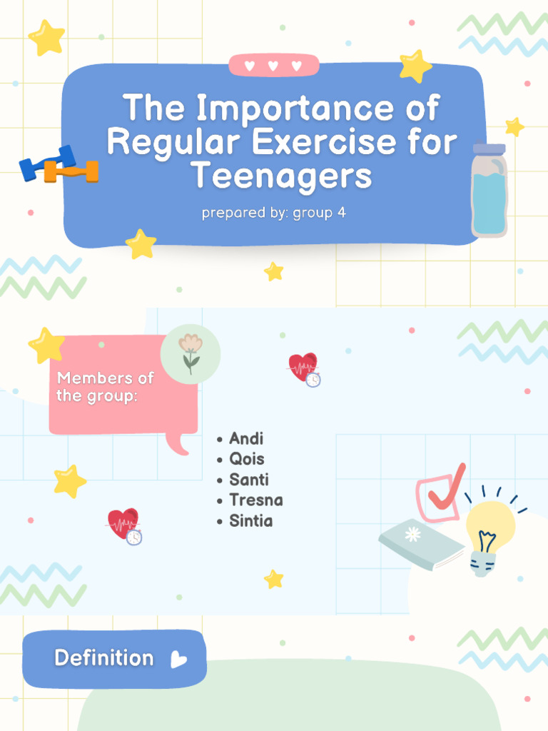 Benefits of Regular Exercise for Teens | PDF