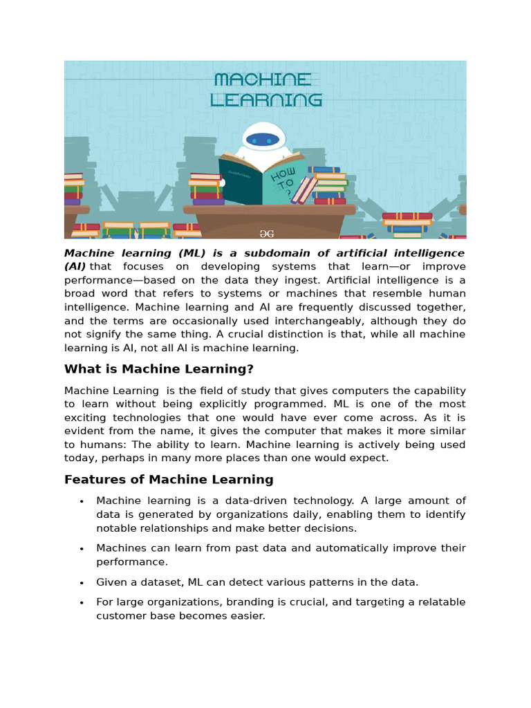 ML Doc1 | PDF | Machine Learning | Support Vector Machine