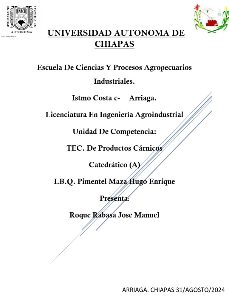 Importancia Del Procesamiento de Los Tejidos de Origen Animal - Jose ...