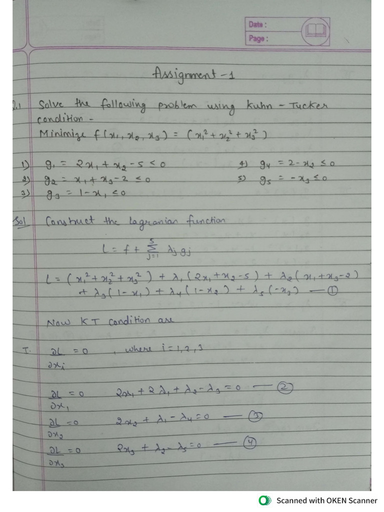 Maths Assignment 1 | PDF