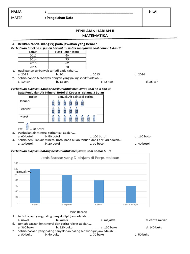 PH MTK 2 - Pengolahan Data | PDF