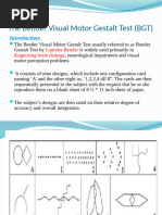 Bender Visual Motor Gestalt Test - GUIDELINES | PDF