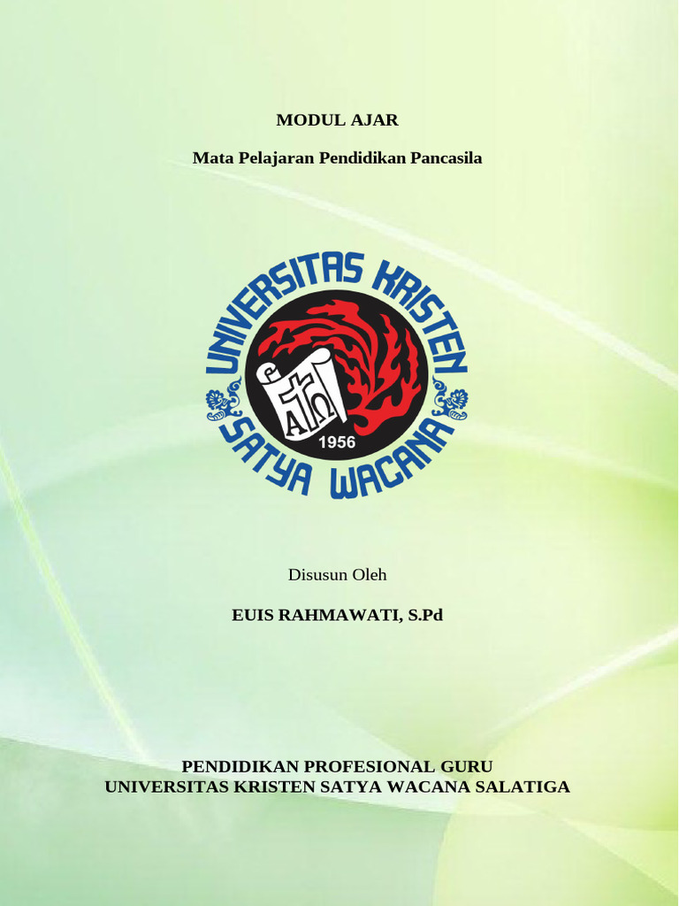 Modul Ajar EUIS Kelas 2 PKN | PDF