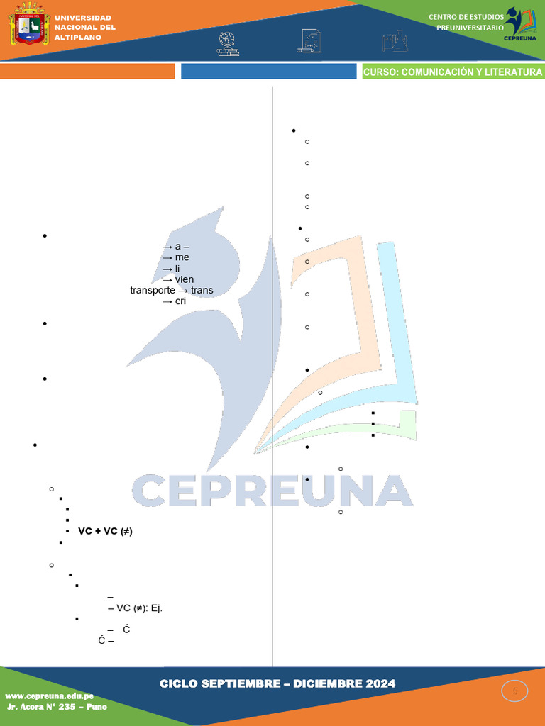 Comu | PDF | Sílaba | Fonética