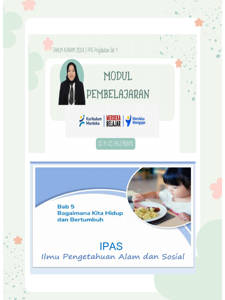 MODUL AJAR - PPL 1 2024 - Nadya Putri Utami - 06284822427127 | PDF