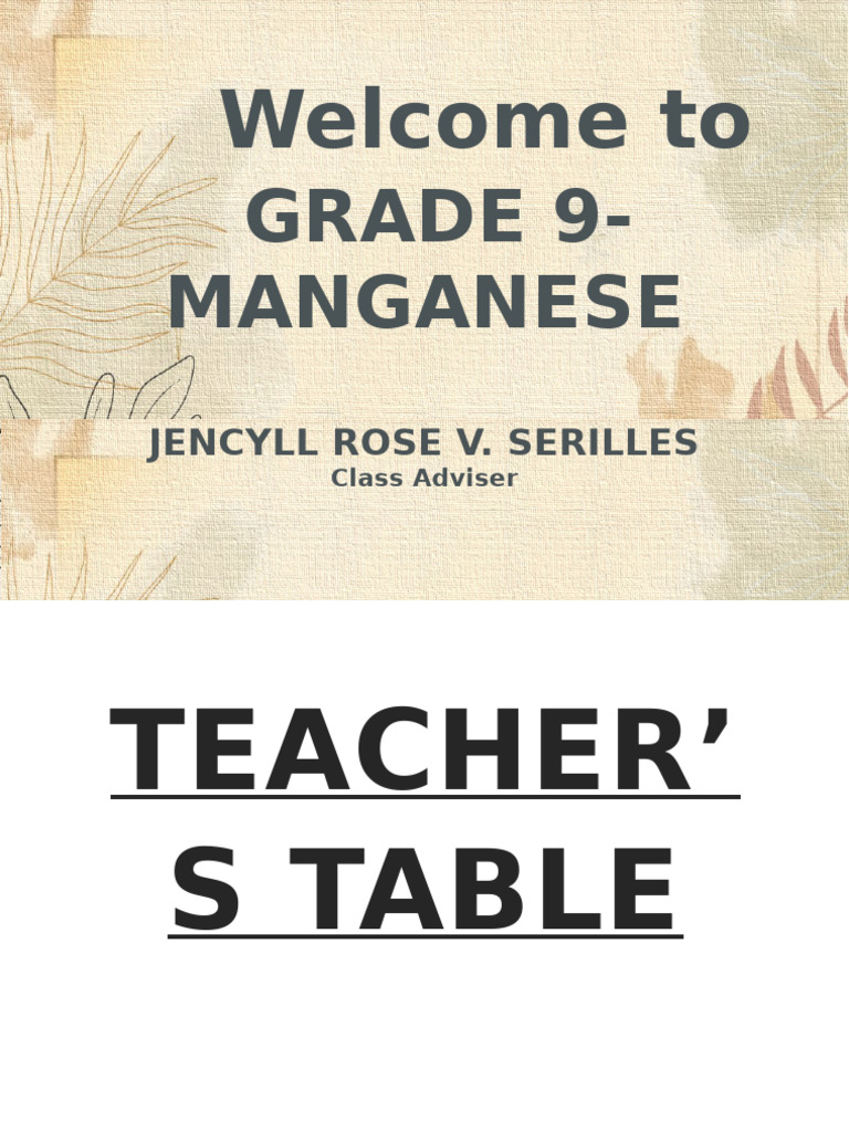 Class Papers | PDF