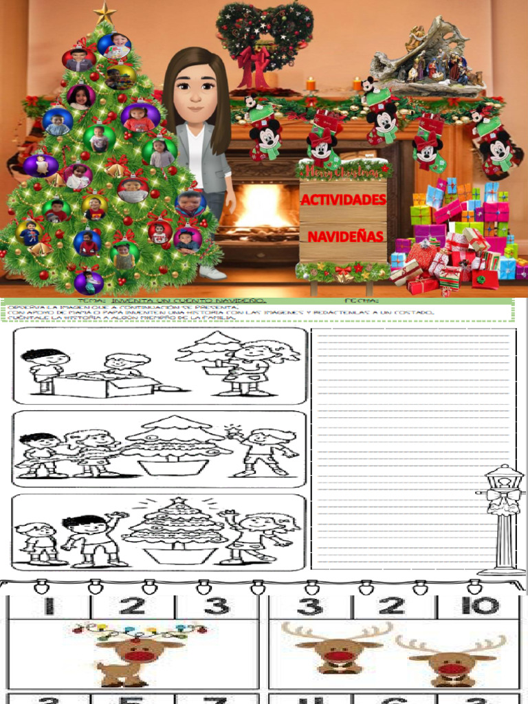 Actividades de Navidad | PDF