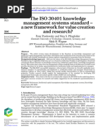 Iso 30401 2018 | PDF | Audit | Knowledge Management