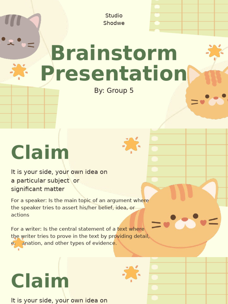 Green and Yellow Cute Brainstorm Presentation - 20240928 - 202551 - 0000 | PDF | Epistemology