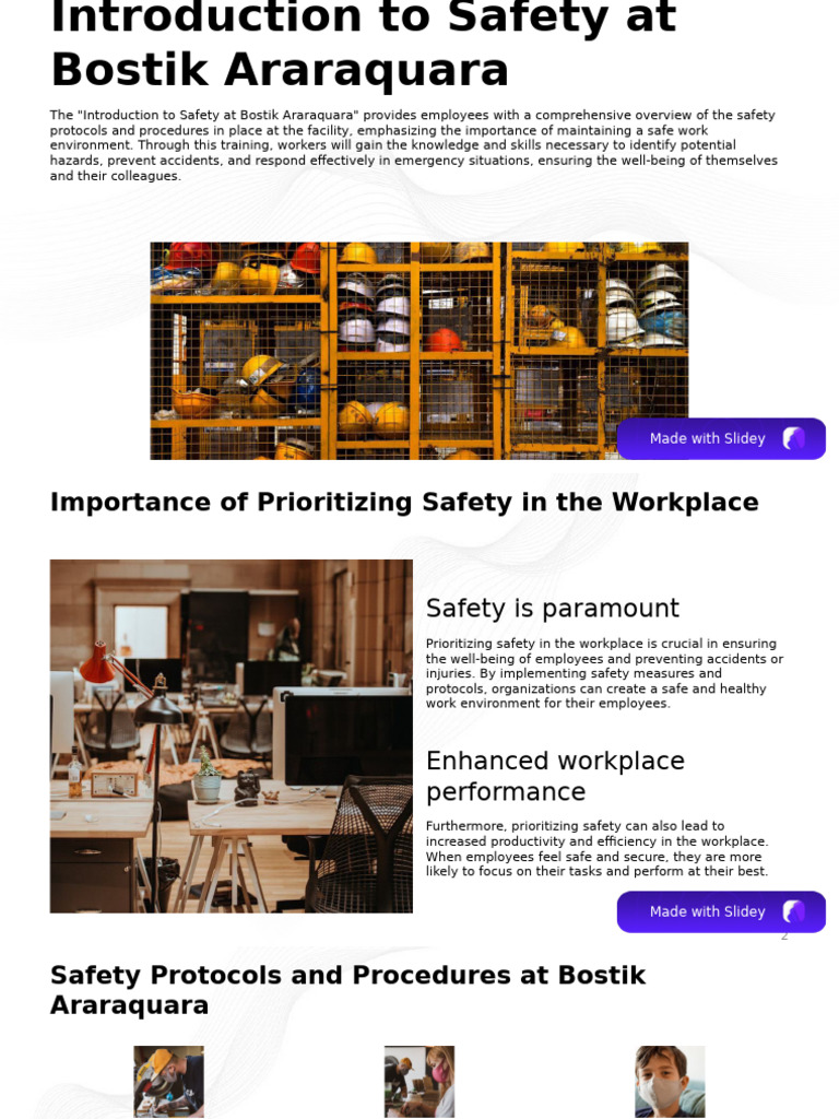 Time for safety | PDF | Occupational Safety And Health | Safety