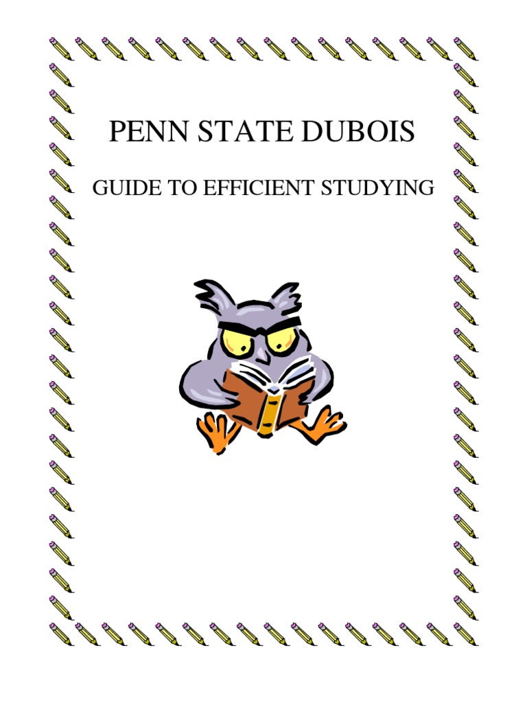 Penn State DuBois Study Skills Guide | PDF | Study Skills | Question