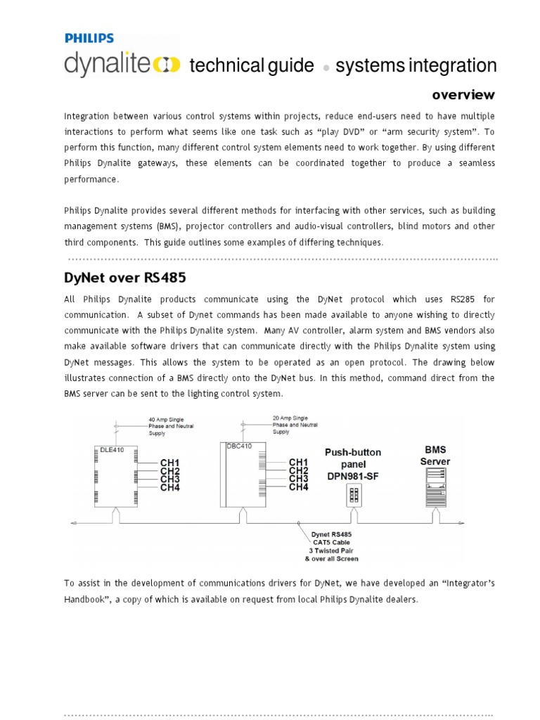 Systems Integration Rev D | PDF | Remote Control | Gateway (Telecommunications)