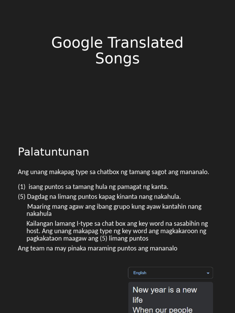 Google Transle | PDF
