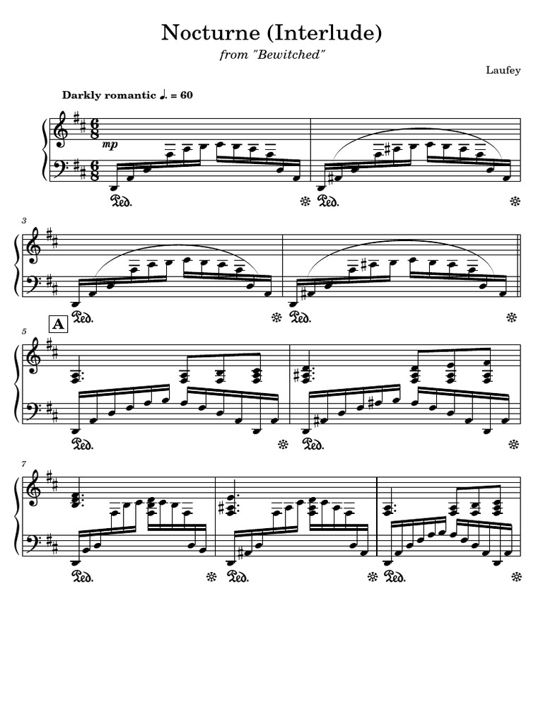 Nocturne Interlude Laufey | PDF | Albums | Musical Forms