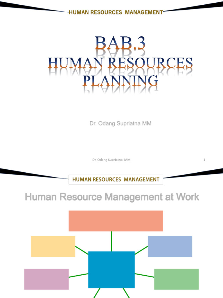 Bab3 HR Planning | PDF