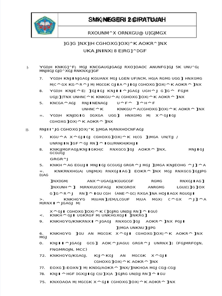 PDF Sop Lab Komputer SMKN 2 Cipatujah - Compress | PDF