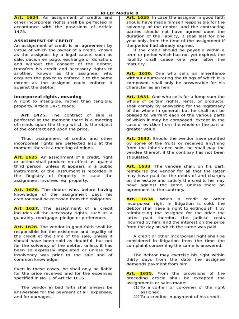 Module 8 | PDF | Assignment (Law) | Common Law