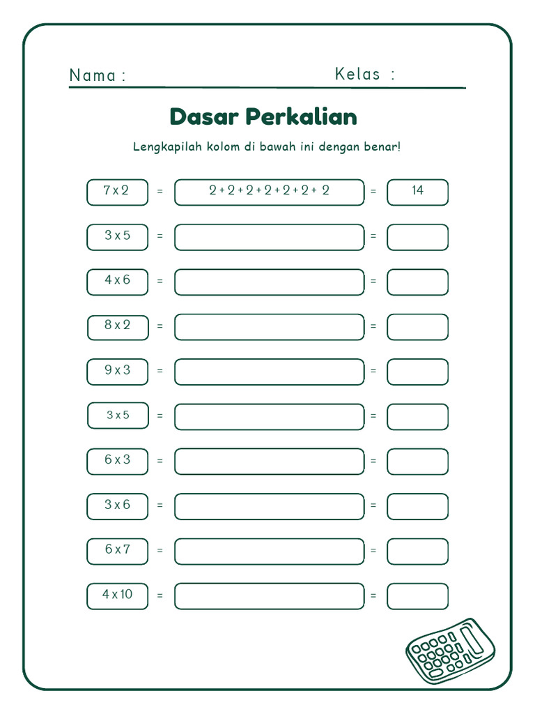 Dasar Perkalian | PDF