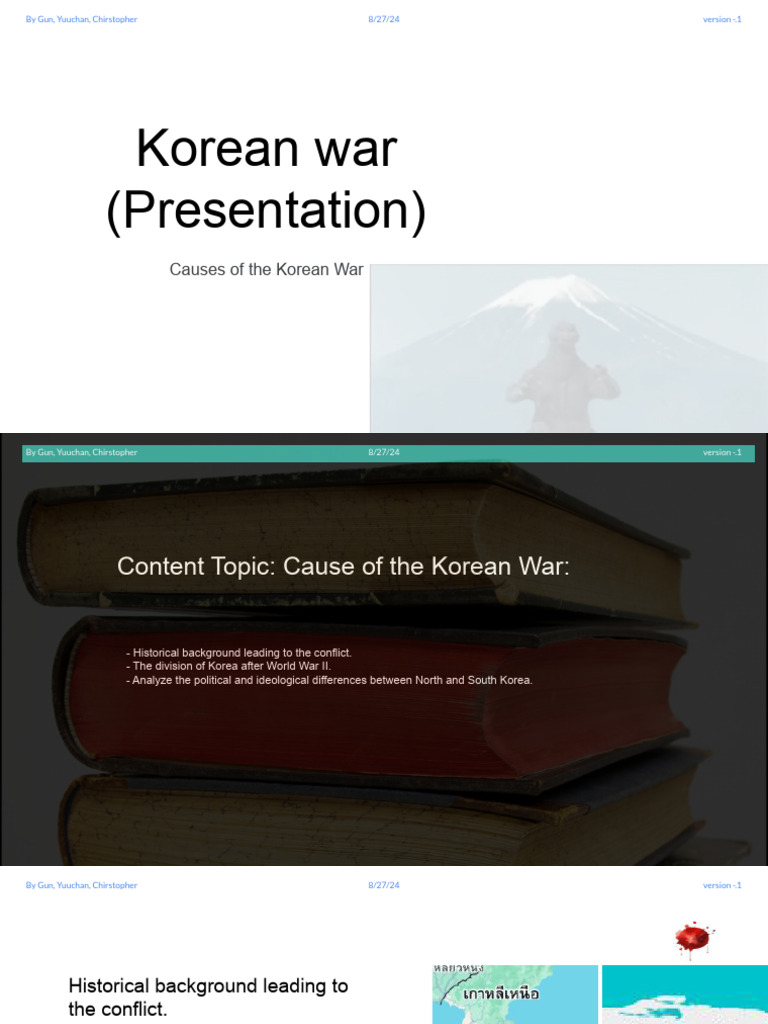 Korean War (Presentation) | PDF