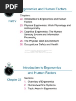 Introduction to Ergonomics Overview | PDF | Human Factors And ...