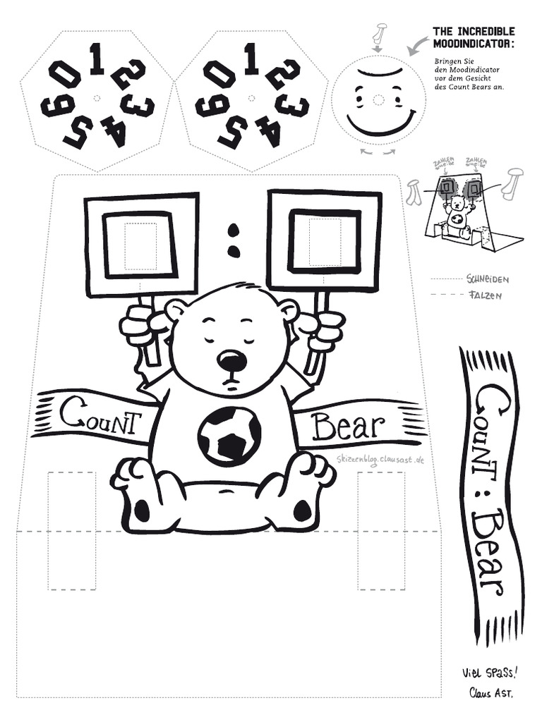 Countbear A4 | PDF