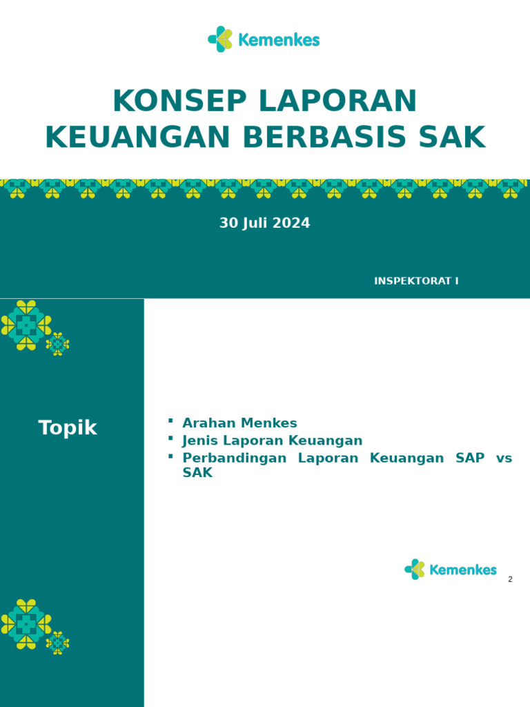 Konsep LK Sak | PDF