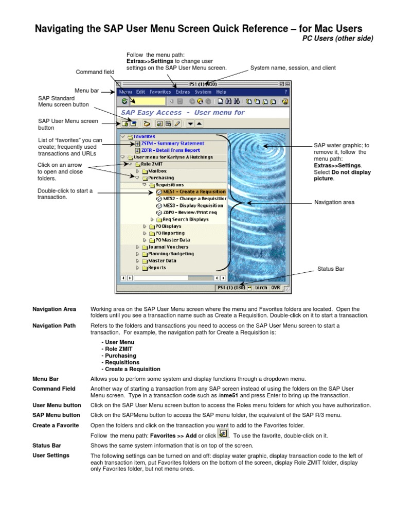 SAP – Frequently Used Buttons – Quick Reference | Debits And Credits ...