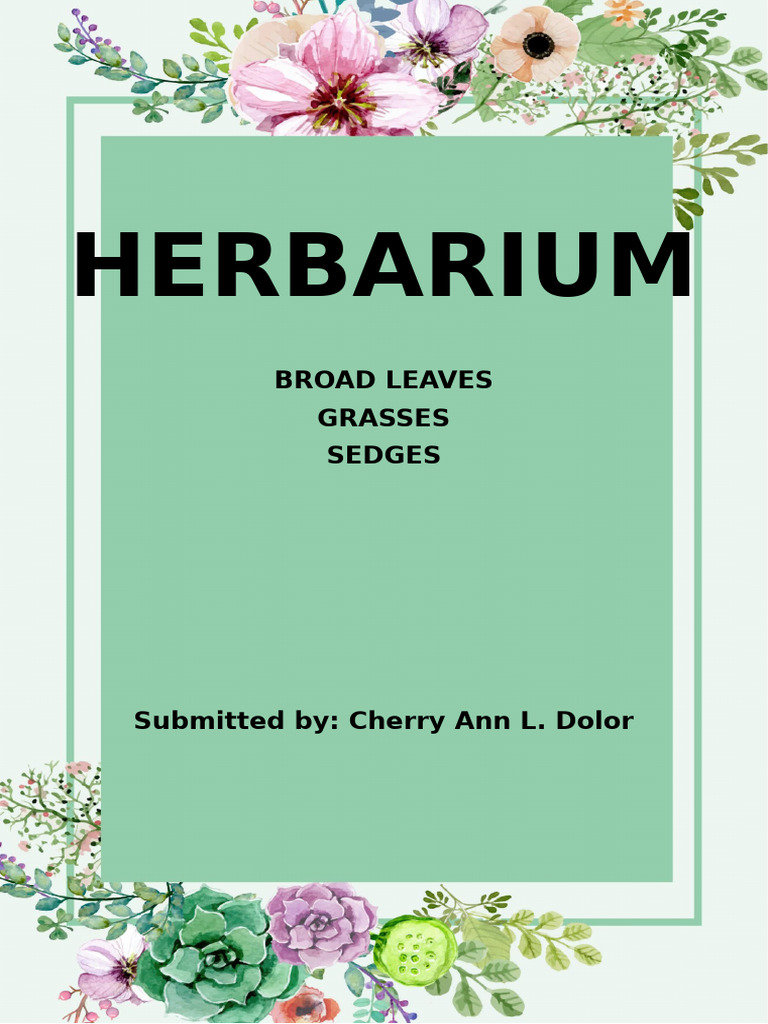 HERBARIUM | PDF