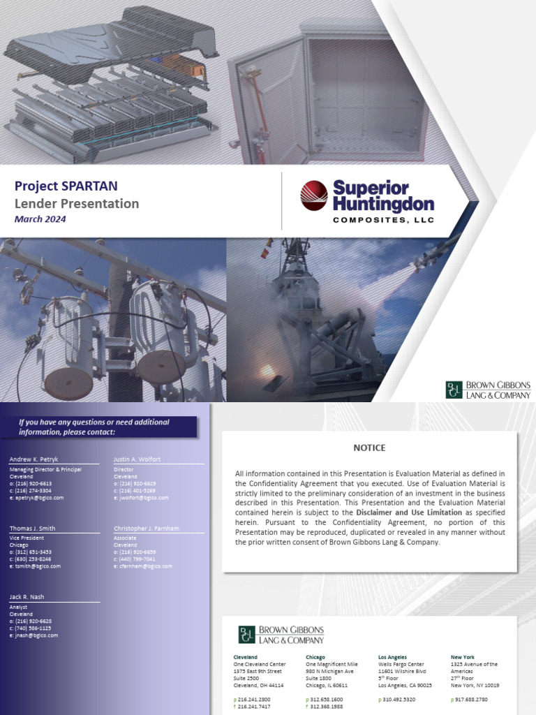 Spartan Plastics Executive Brief | PDF | Fiberglass | Composite Material